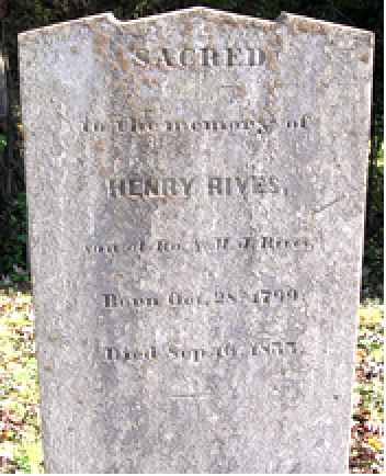 Rives_Henry – The Cabell Family Society, Inc.
